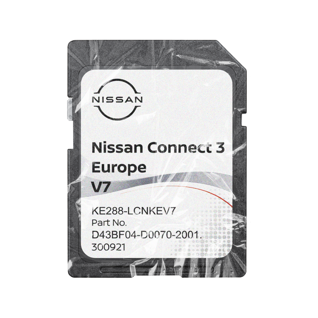 Nissan Connect 3 V7 2022 Europe SD Card Sat Nav Map Update | KE288-LCN ...